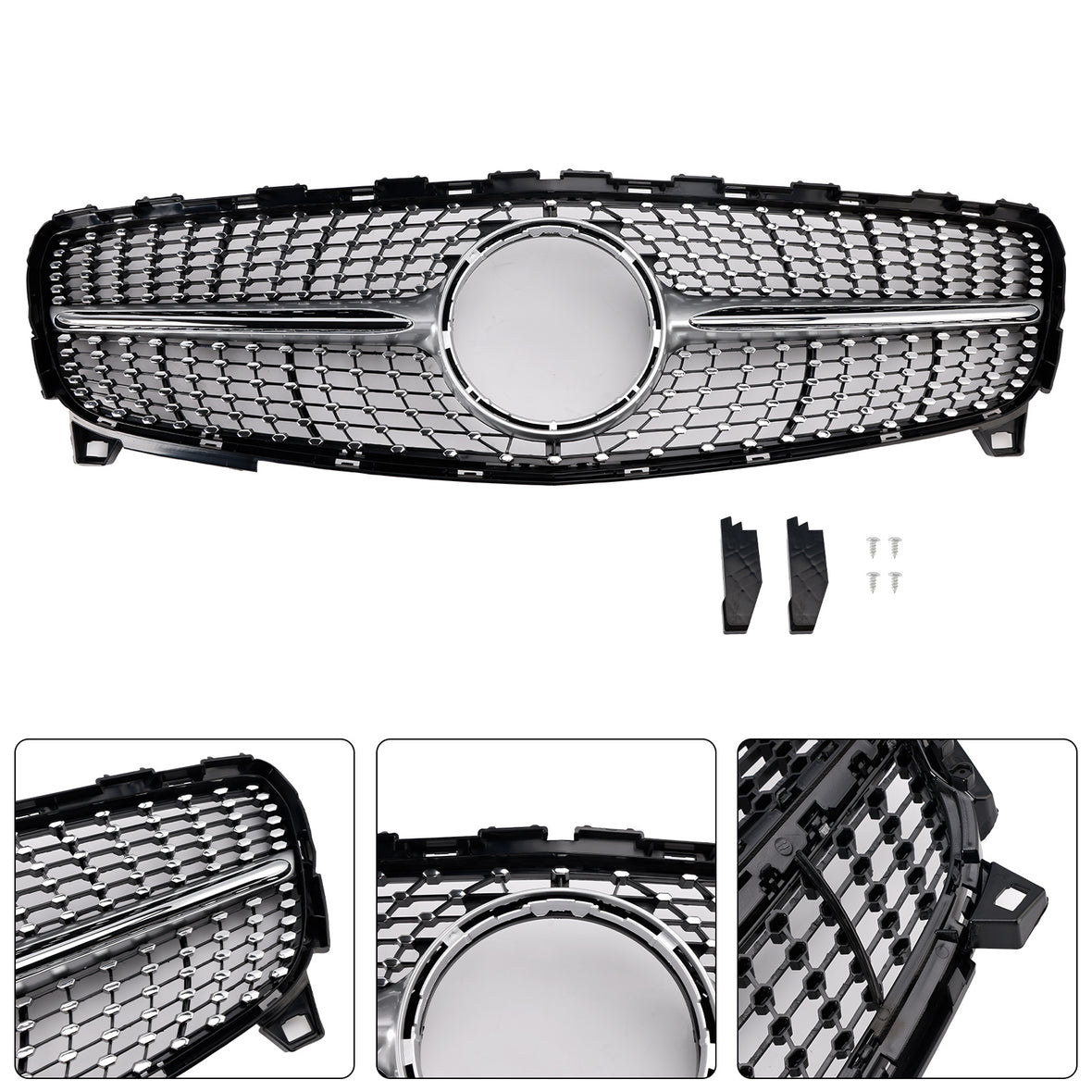Mercedes Benz A-CLASS 2016-2018 W176 A180/A200/A250/A45 Front Grille D ...