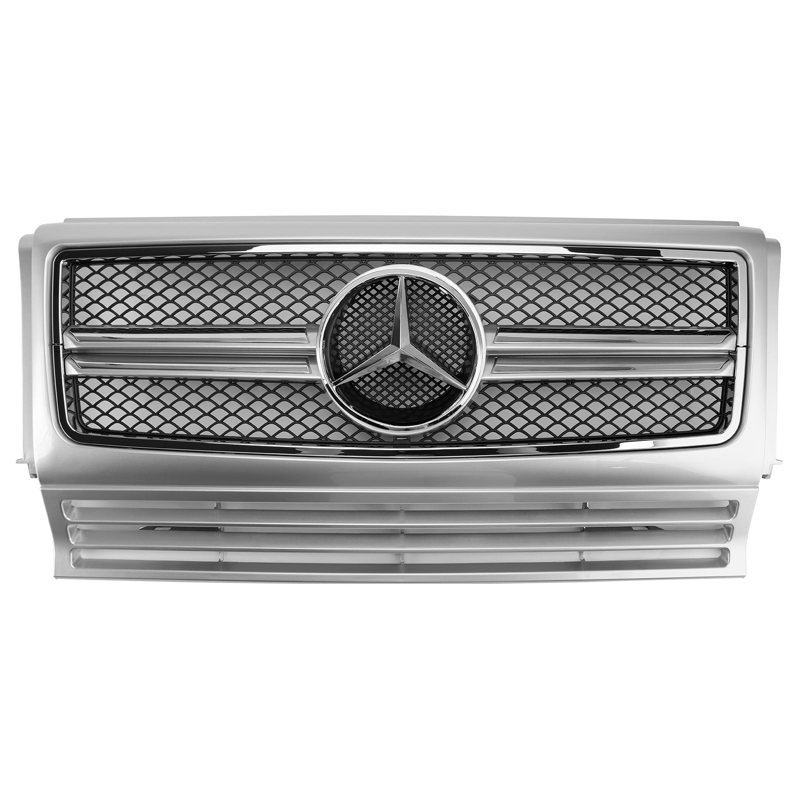 Mercedes Benz G-Class W463 1990-2018 Chrome Grille Front Bumper Grill ...