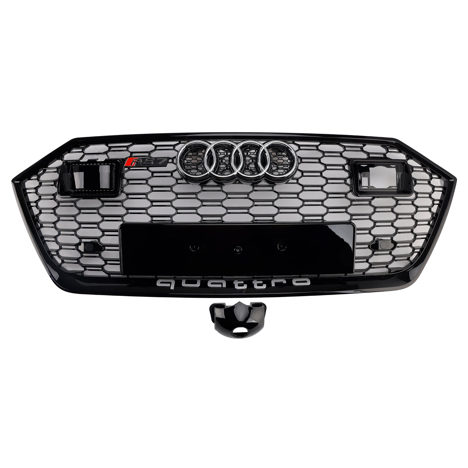 2019-2024 Audi A7 / A7 Sline / S7 C8 RS Style Grille Honeycomb Black F ...